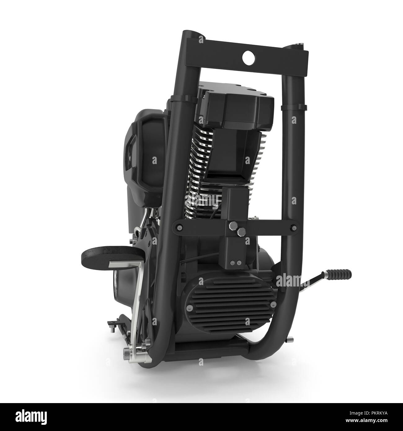 3d render motorcycle engine hi-res stock photography and images - Alamy
