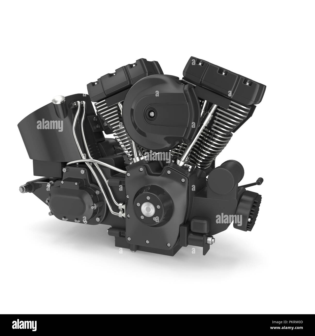 Two cylinder engine Cut Out Stock Images & Pictures - Alamy