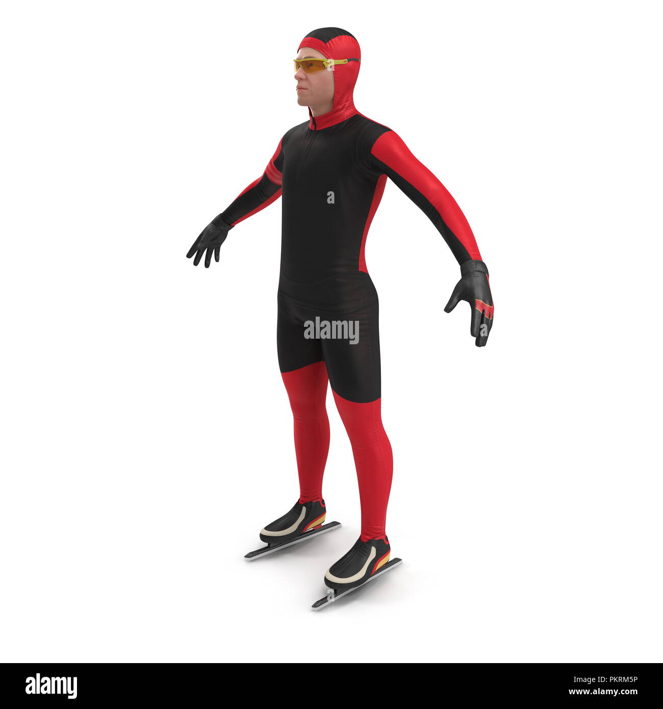 Skaters on ice winter Cut Out Stock Images & Pictures - Alamy