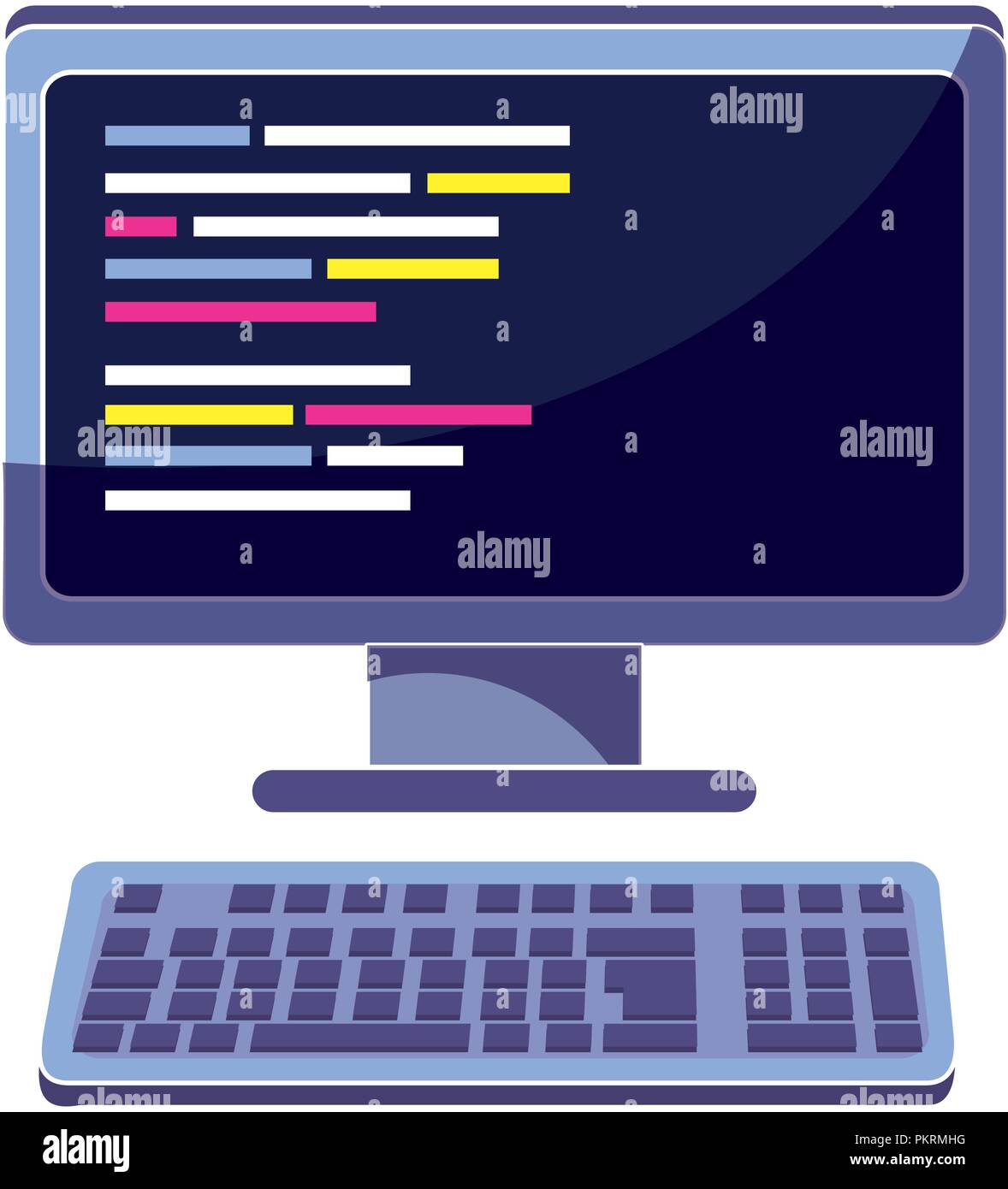 Process Processing Program Programming Stock Vector Images - Alamy