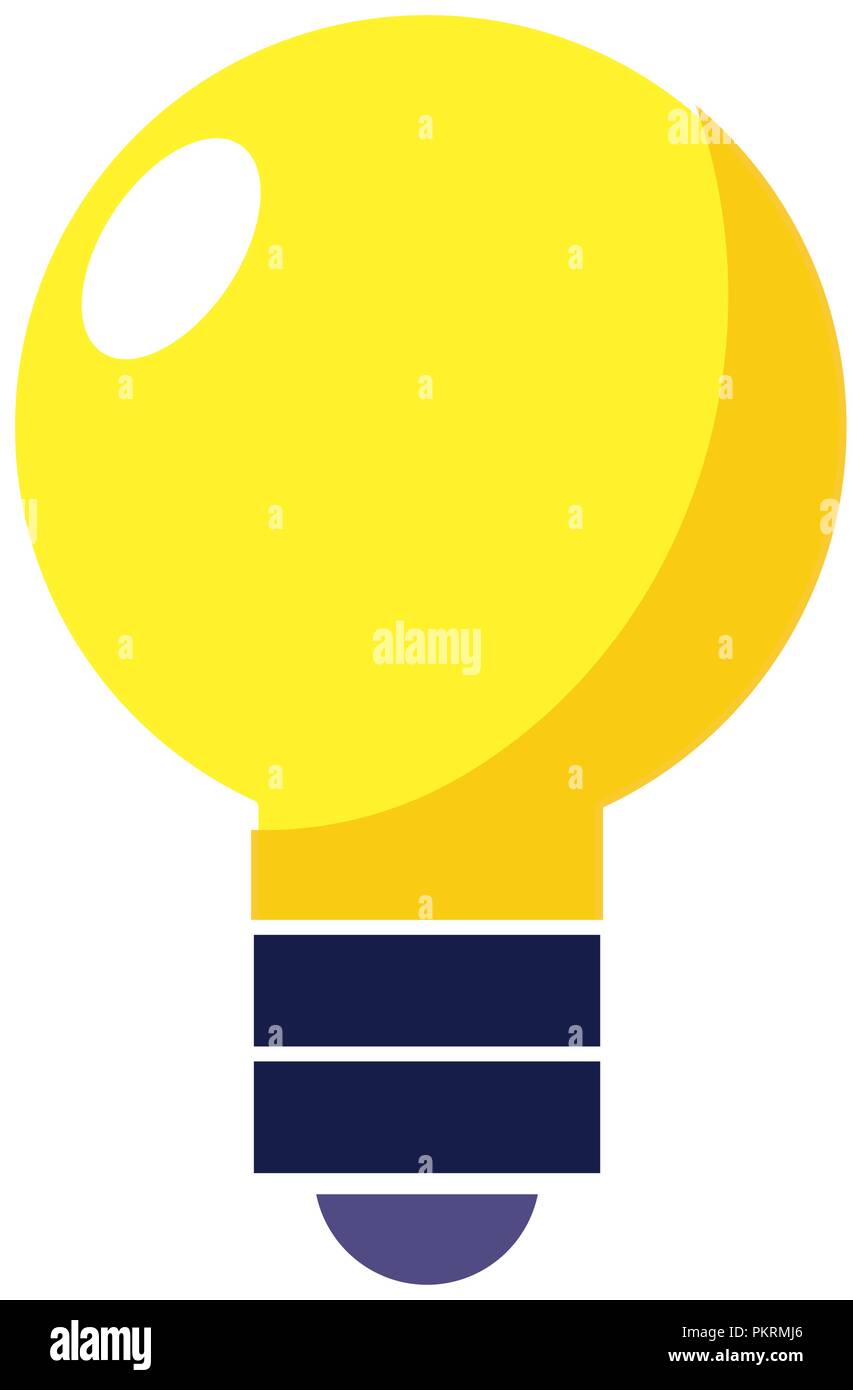 light bulb energy object style Stock Vector Image & Art - Alamy