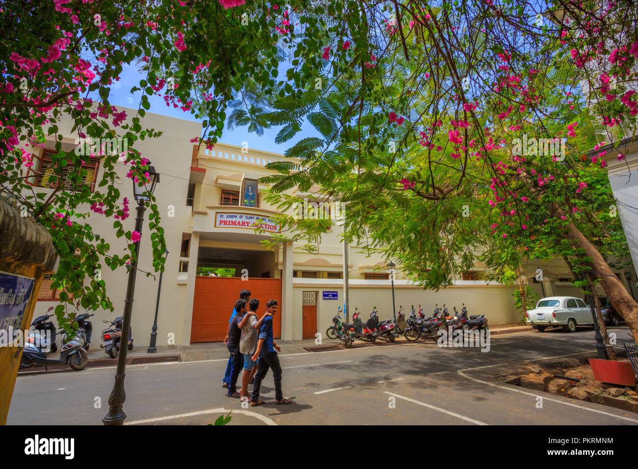 School building india hi-res stock photography and images - Alamy