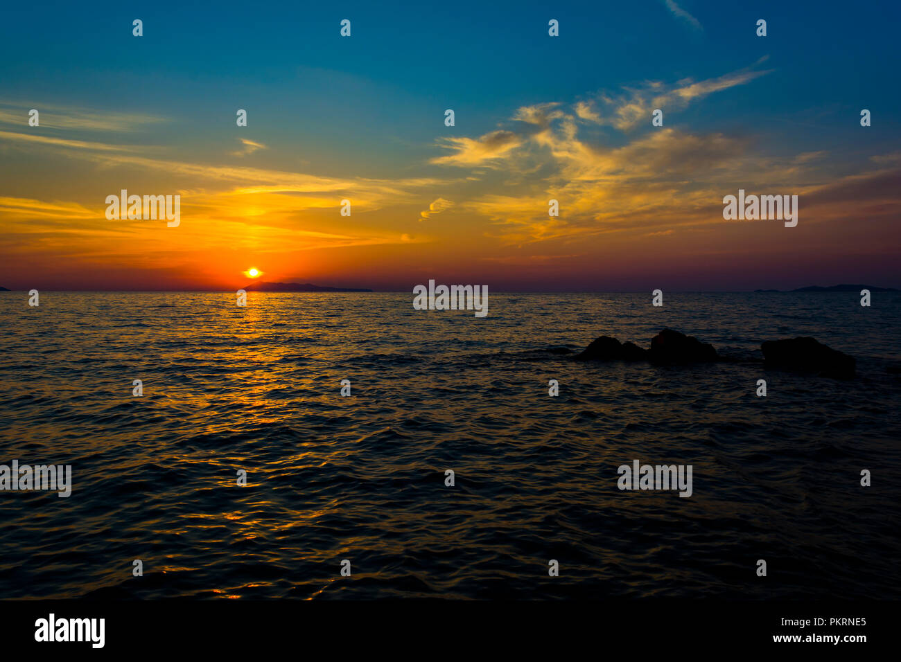 Logas sunset beach hi-res stock photography and images - Alamy