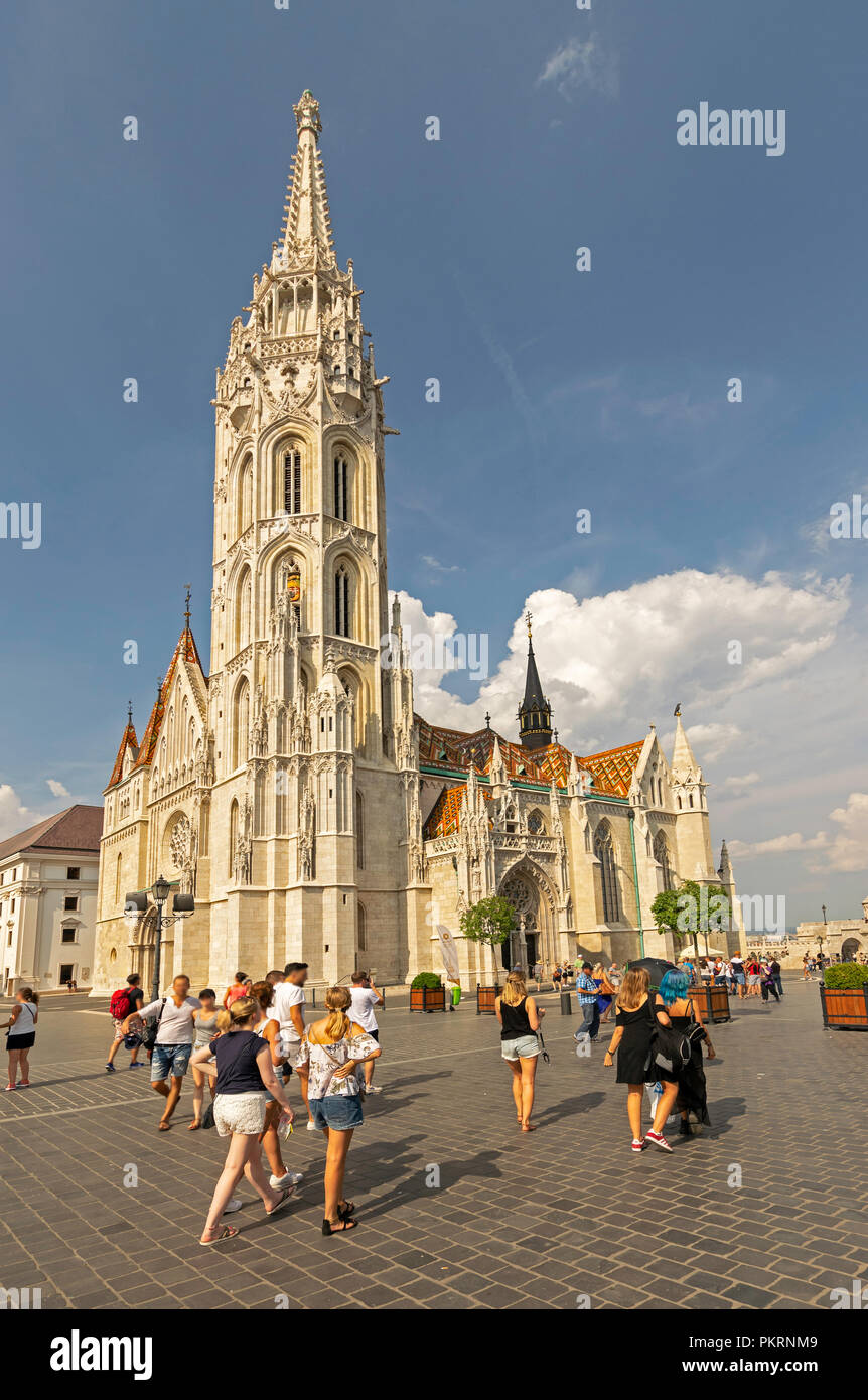 Matthias church tile hi-res stock photography and images - Alamy