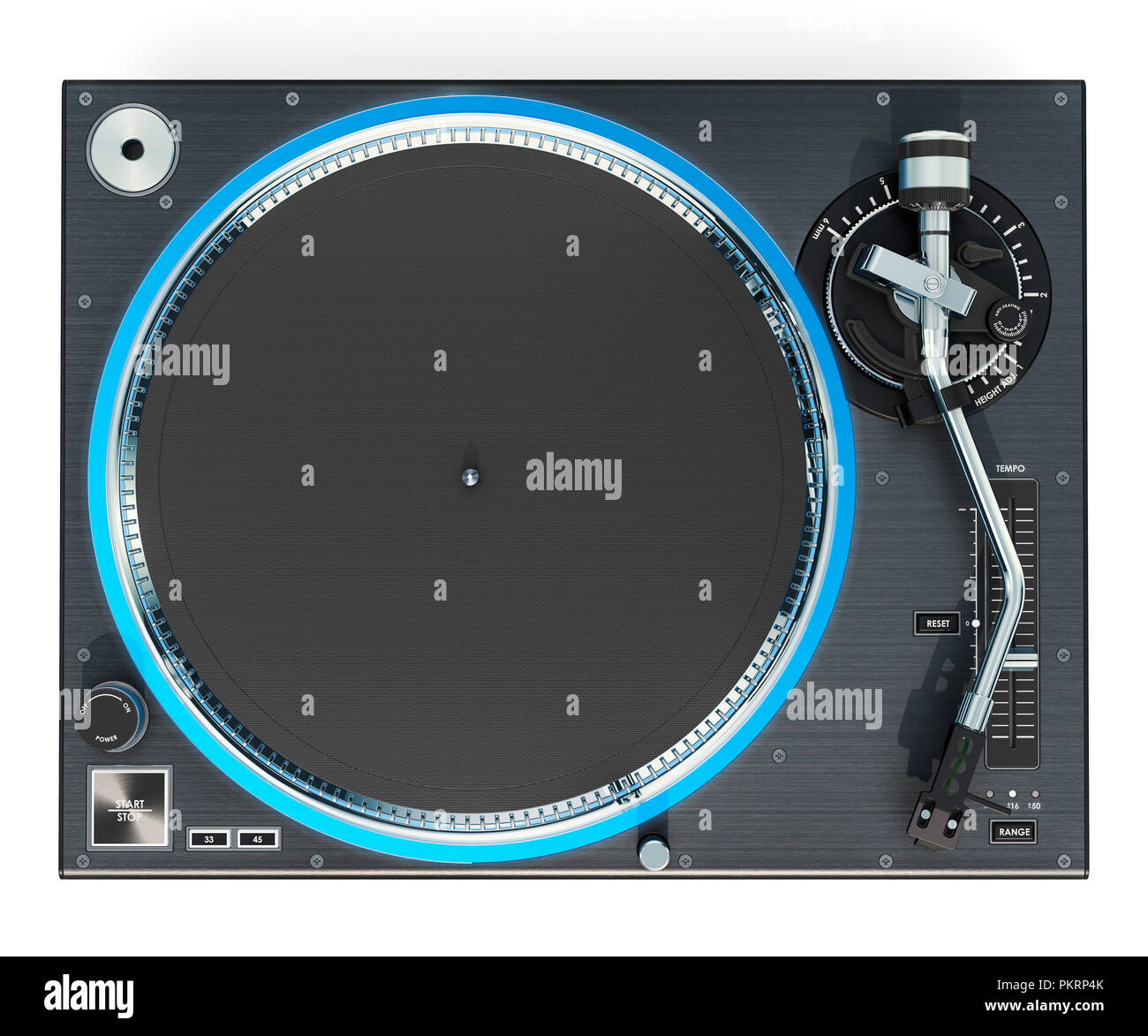 Manual turntable hi-res stock photography and images - Alamy