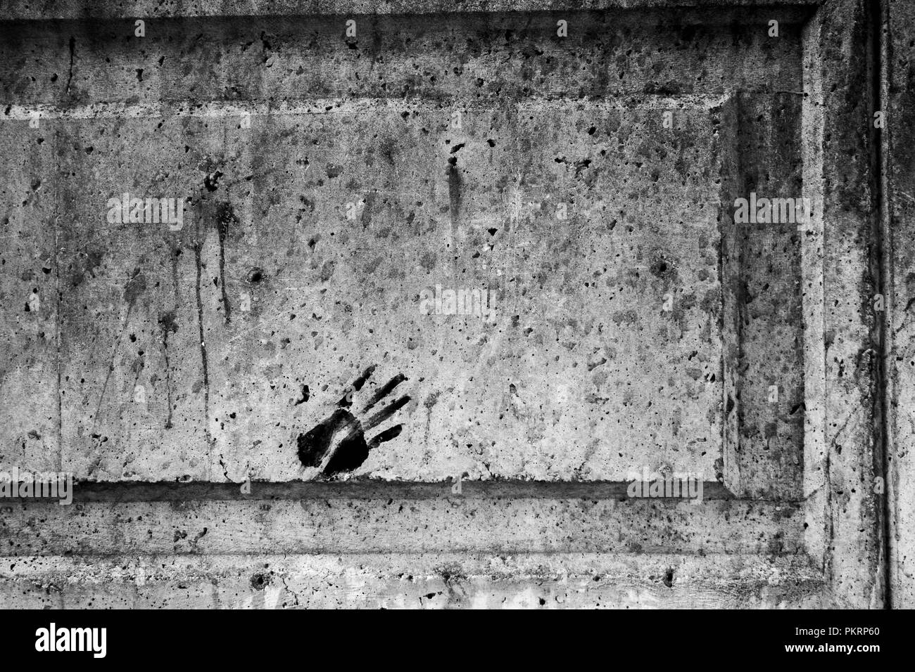 Black hand street hi-res stock photography and images - Alamy