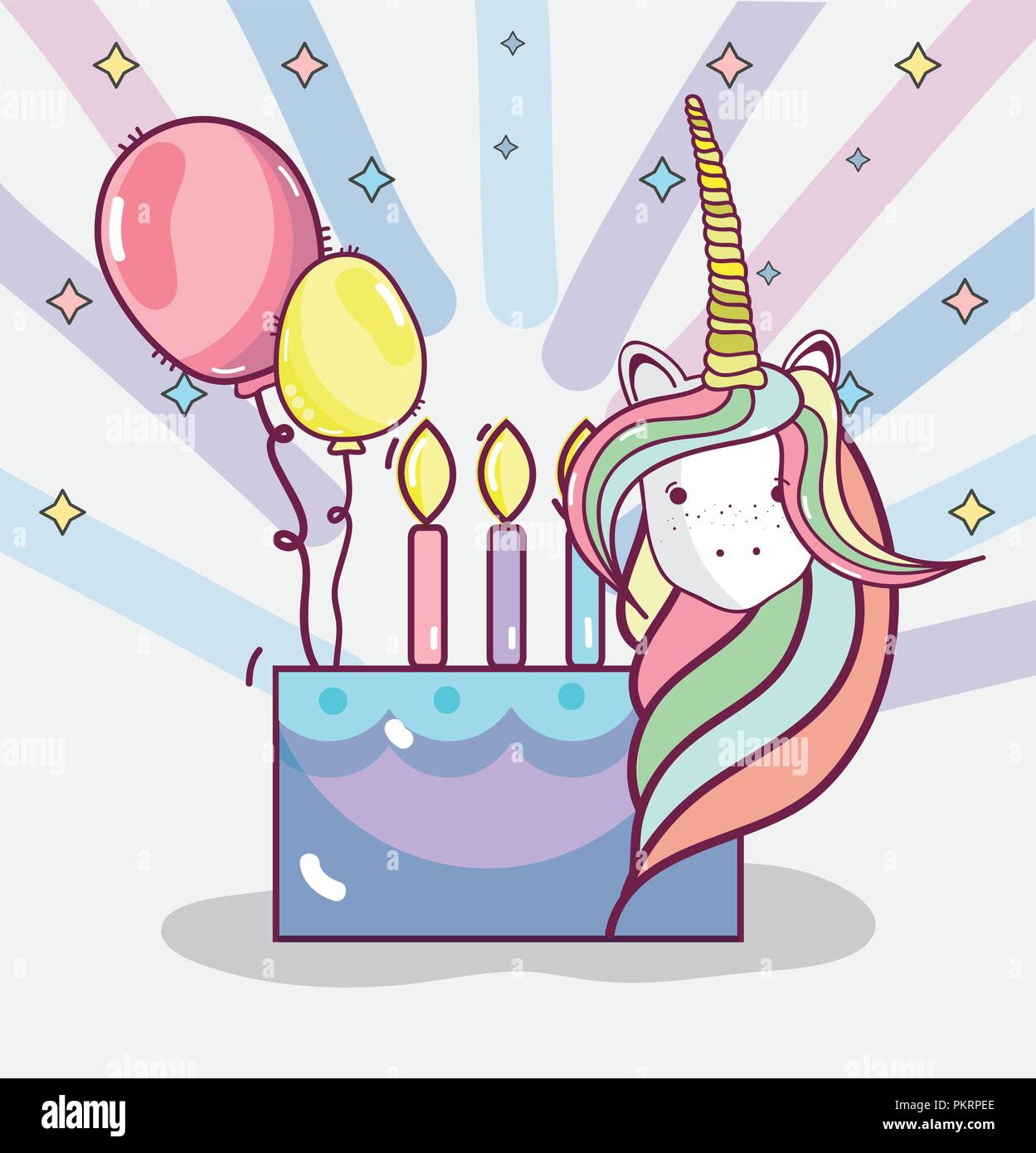 Kids party cartoons Stock Vector Image & Art - Alamy