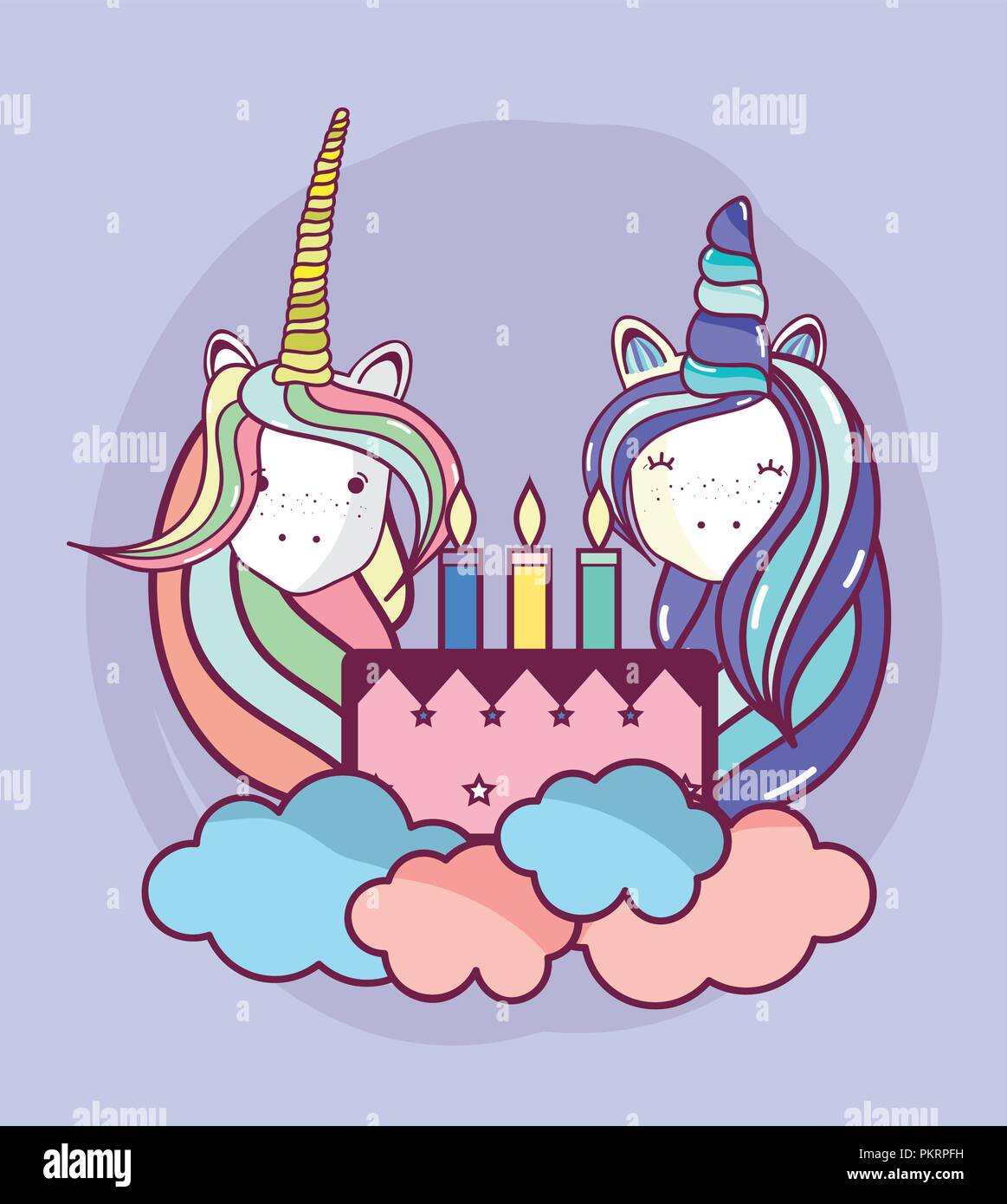 Kids party cartoons Stock Vector Image & Art - Alamy