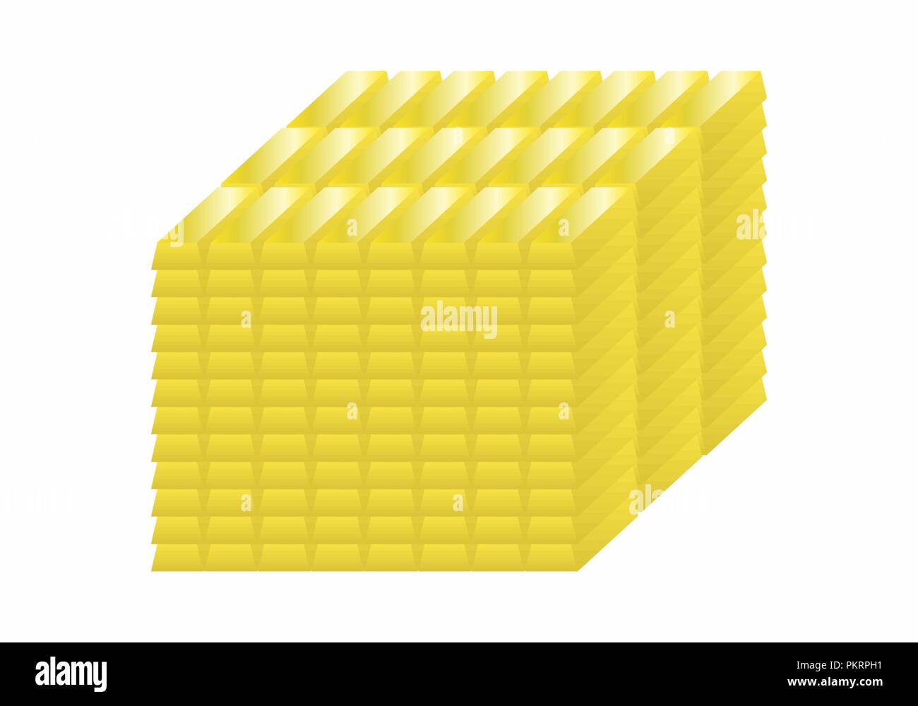 Solid gold bars background Stock Vector Images - Alamy
