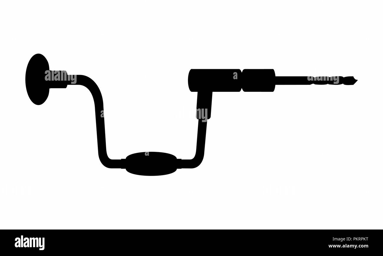 Drill Bit Silhouette