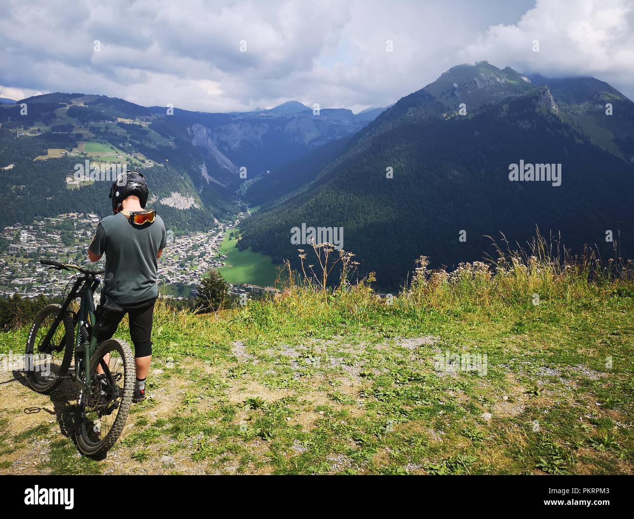 MTB in France Stock Photo - Alamy