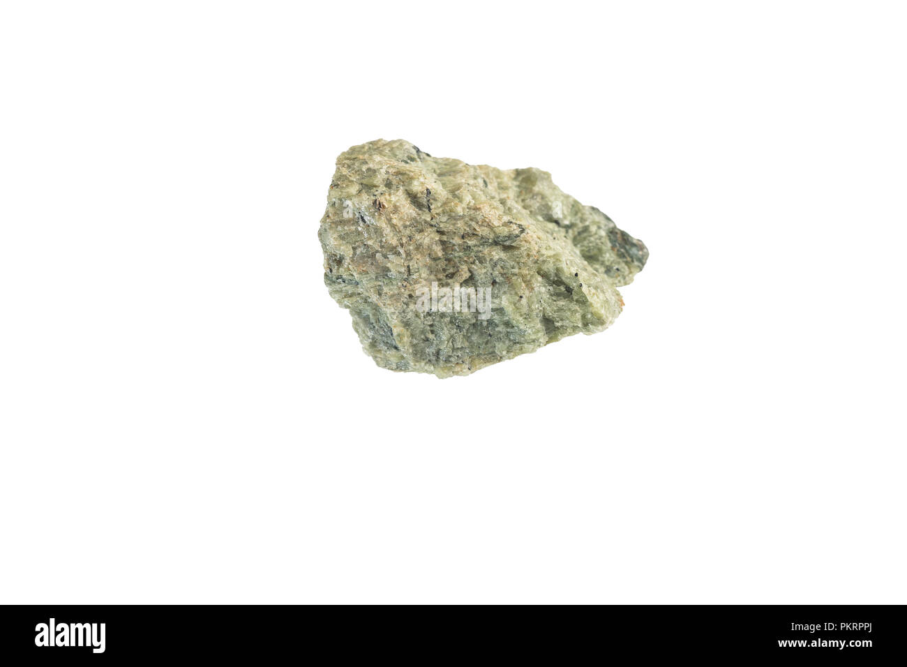 Olivine stone from Italy isolated Stock Photo - Alamy