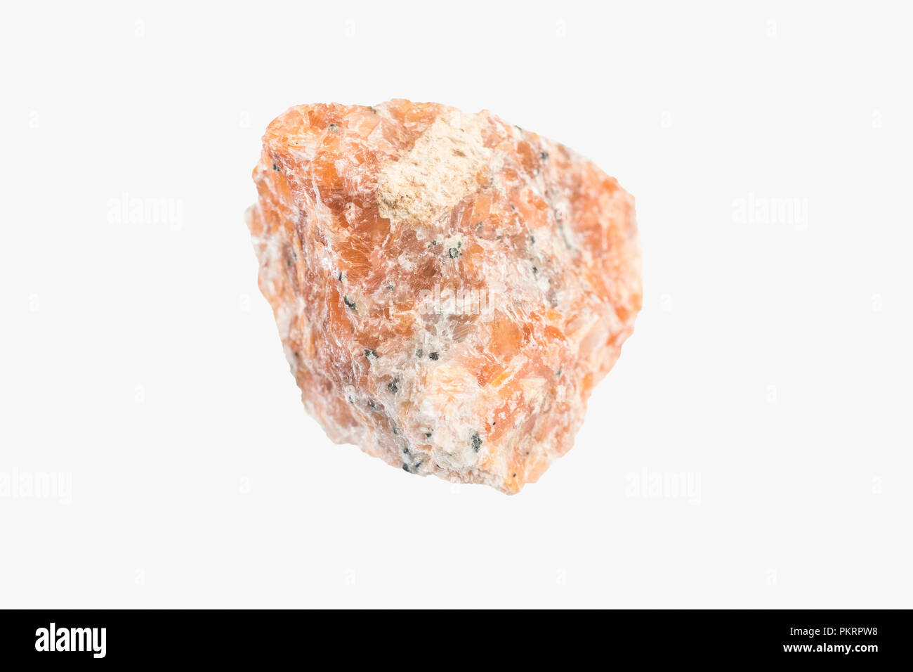 Natural Raw mineral Calcite from Brazil isolated Stock Photo - Alamy