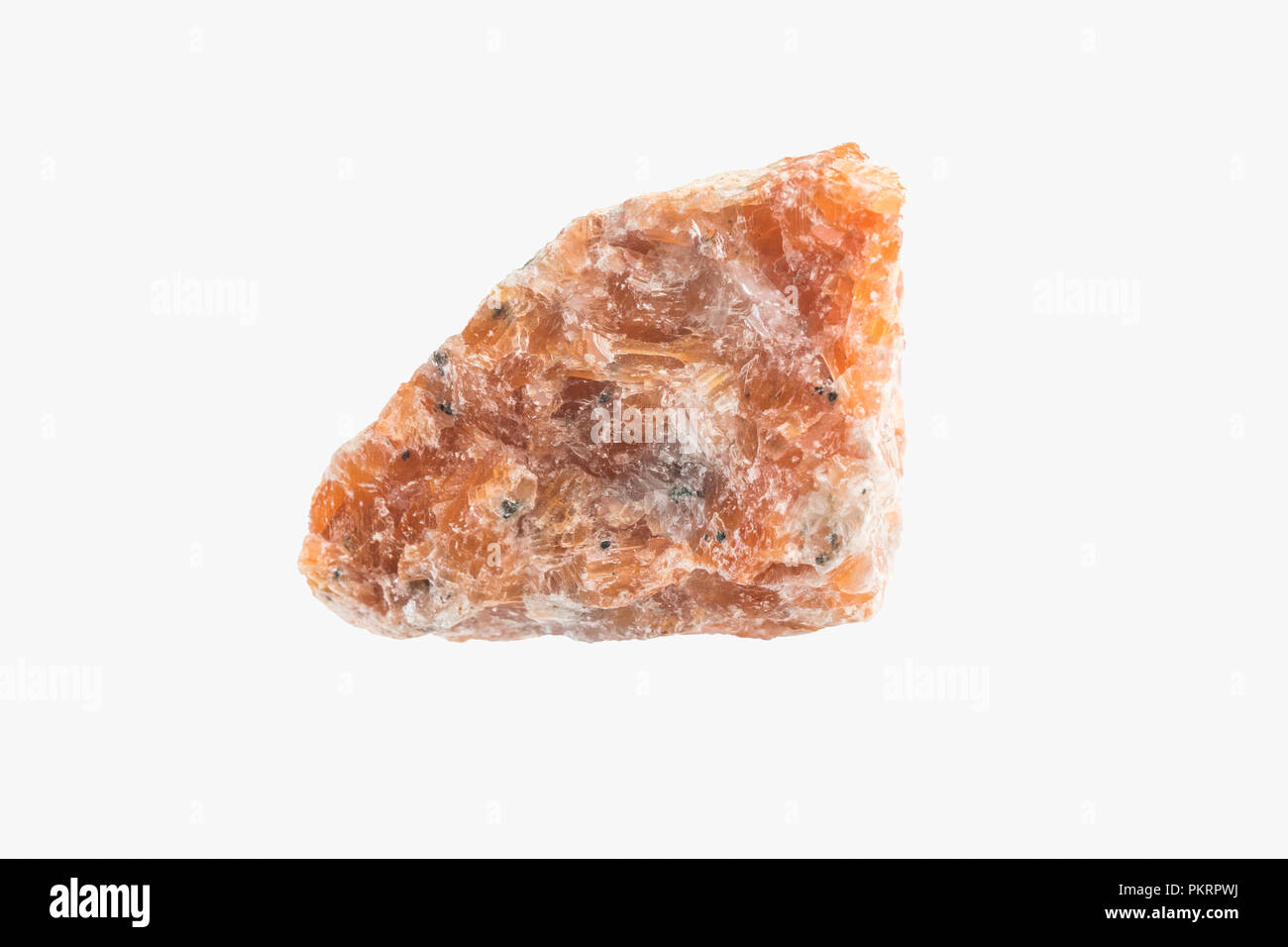 Natural Raw mineral Calcite from Brazil isolated Stock Photo - Alamy