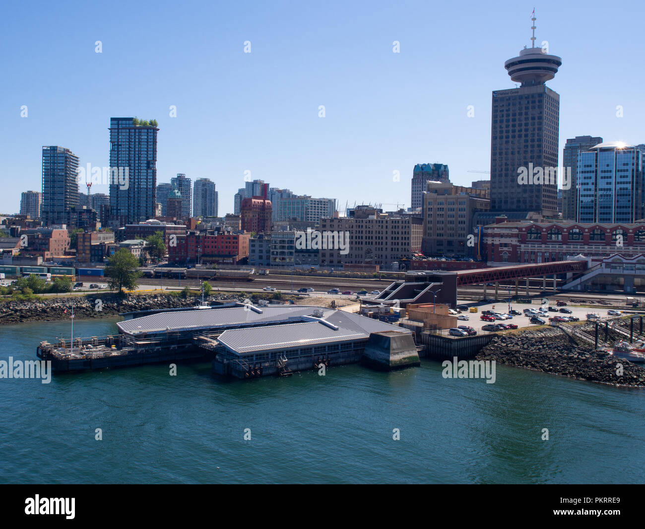 Tall Buildings In Downtown Vancouver Stock Photo - Alamy