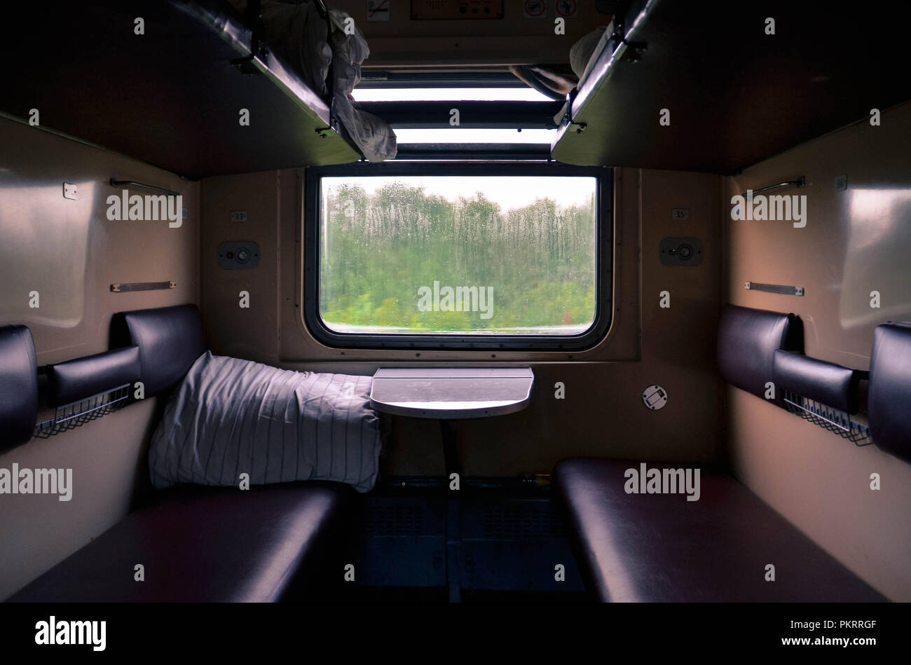 Russian train travel Stock Photo - Alamy