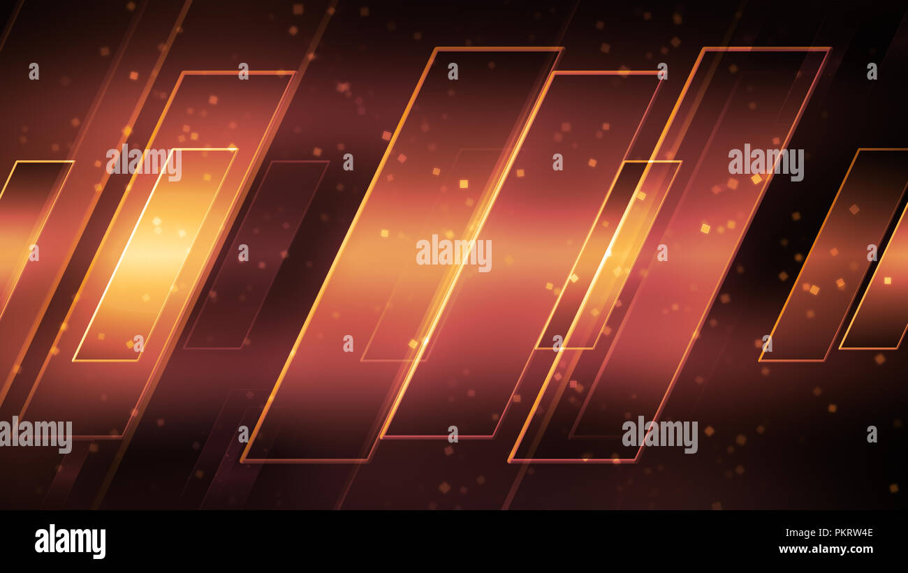 Corporate Background with abstract particles and slant bars. 8K Ultra ...