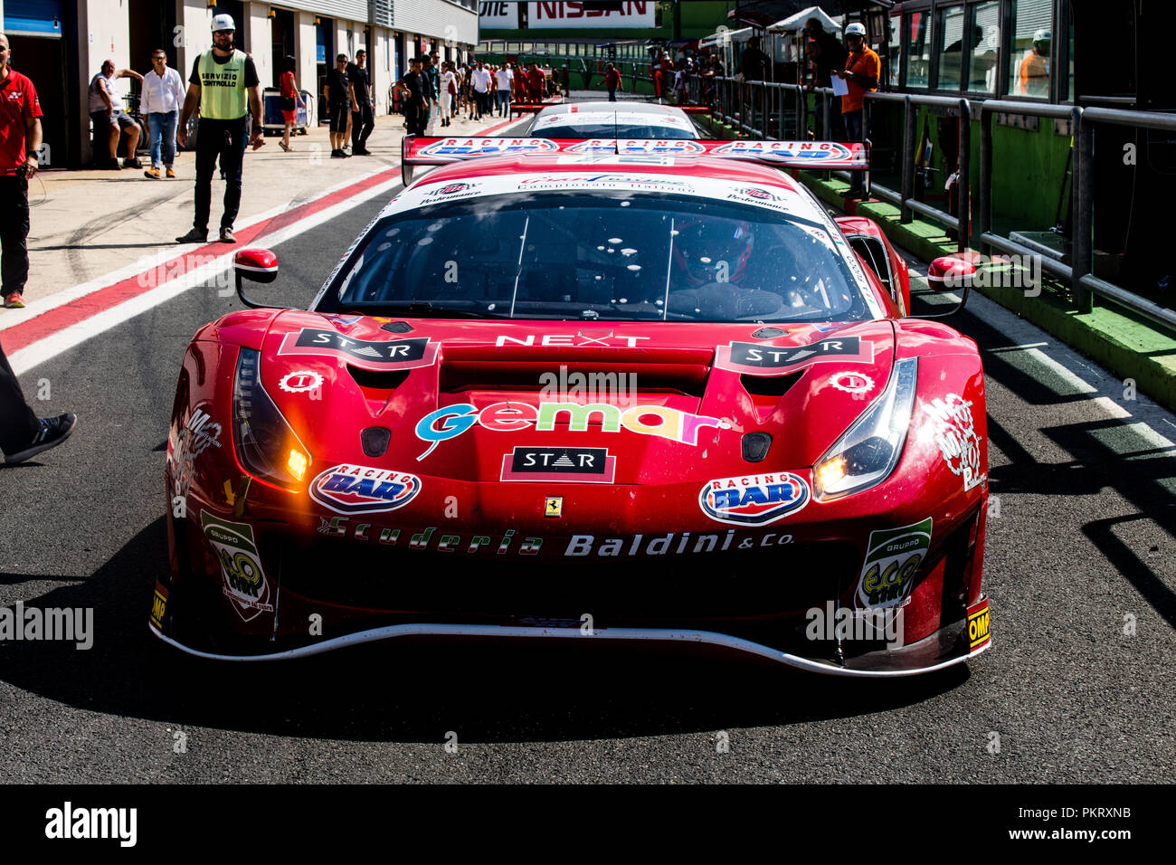 Ferrari pit hi-res stock photography and images - Alamy