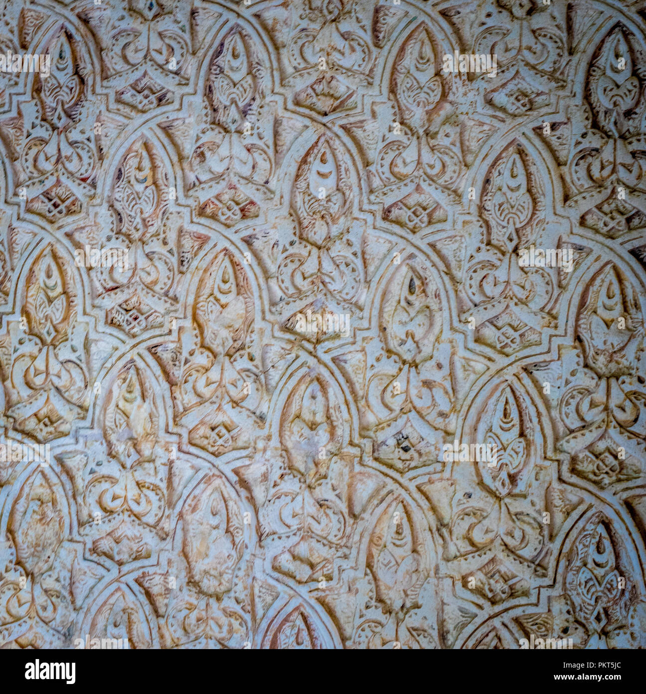 Moorish plaster decorations hi-res stock photography and images - Alamy