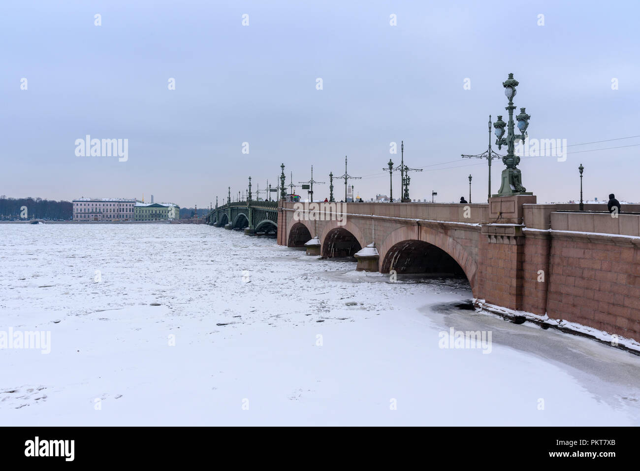 Trinity bridge over frozen hi-res stock photography and images - Alamy