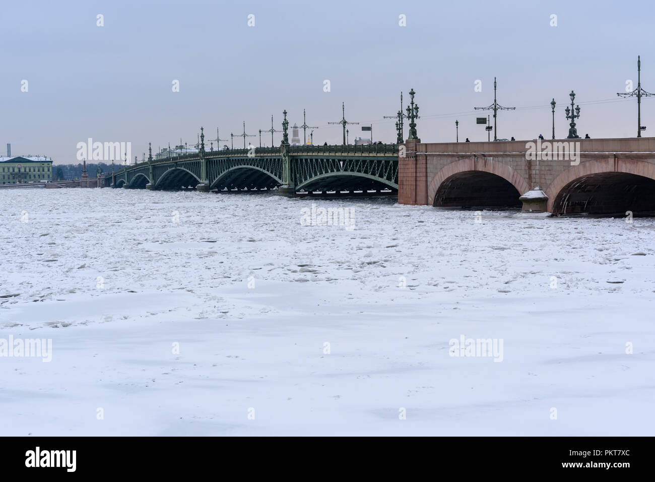 Trinity bridge over frozen hi-res stock photography and images - Alamy