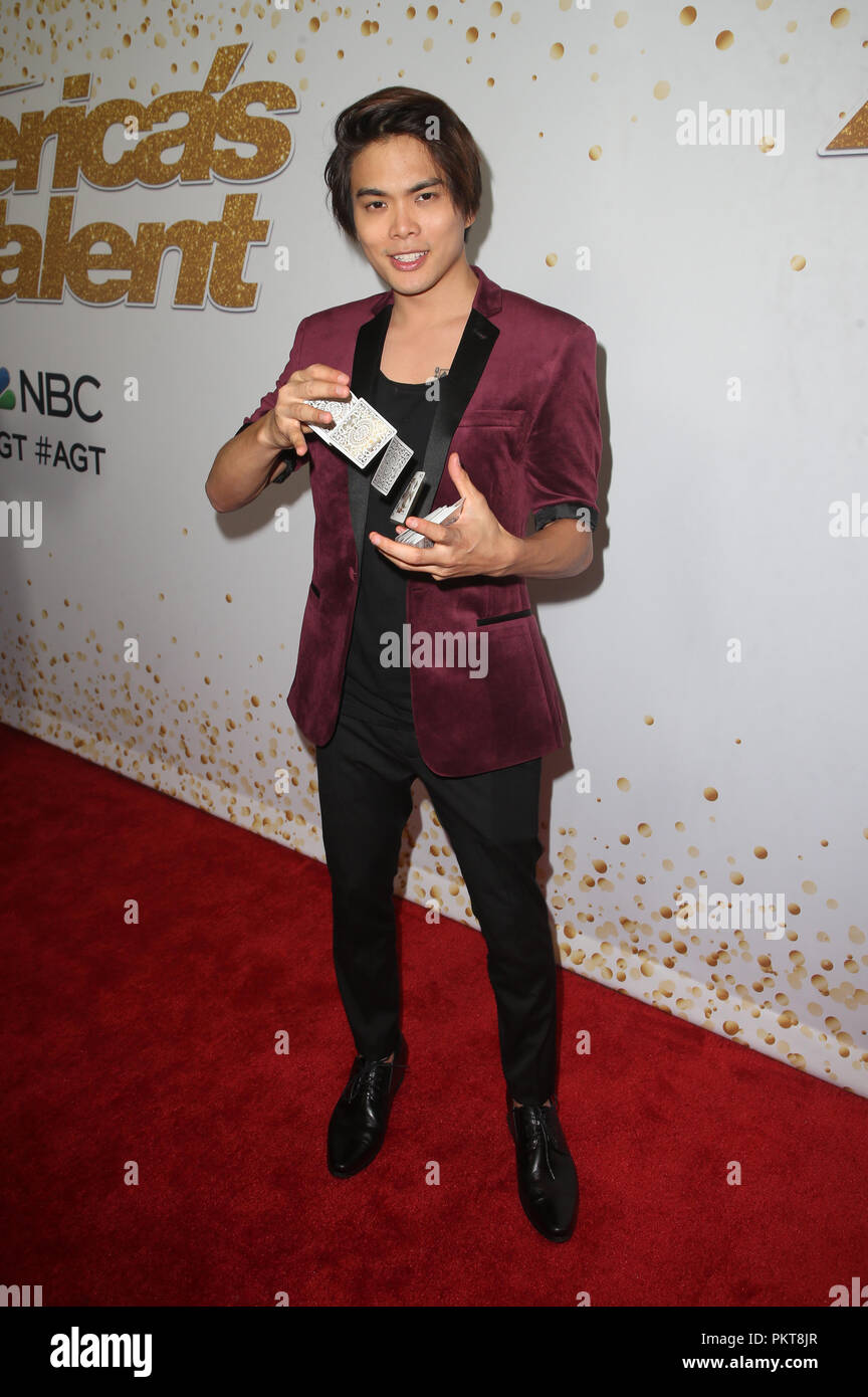"America's Got Talent" Season 13 Live Show Red Carpet Featuring: Shin ...