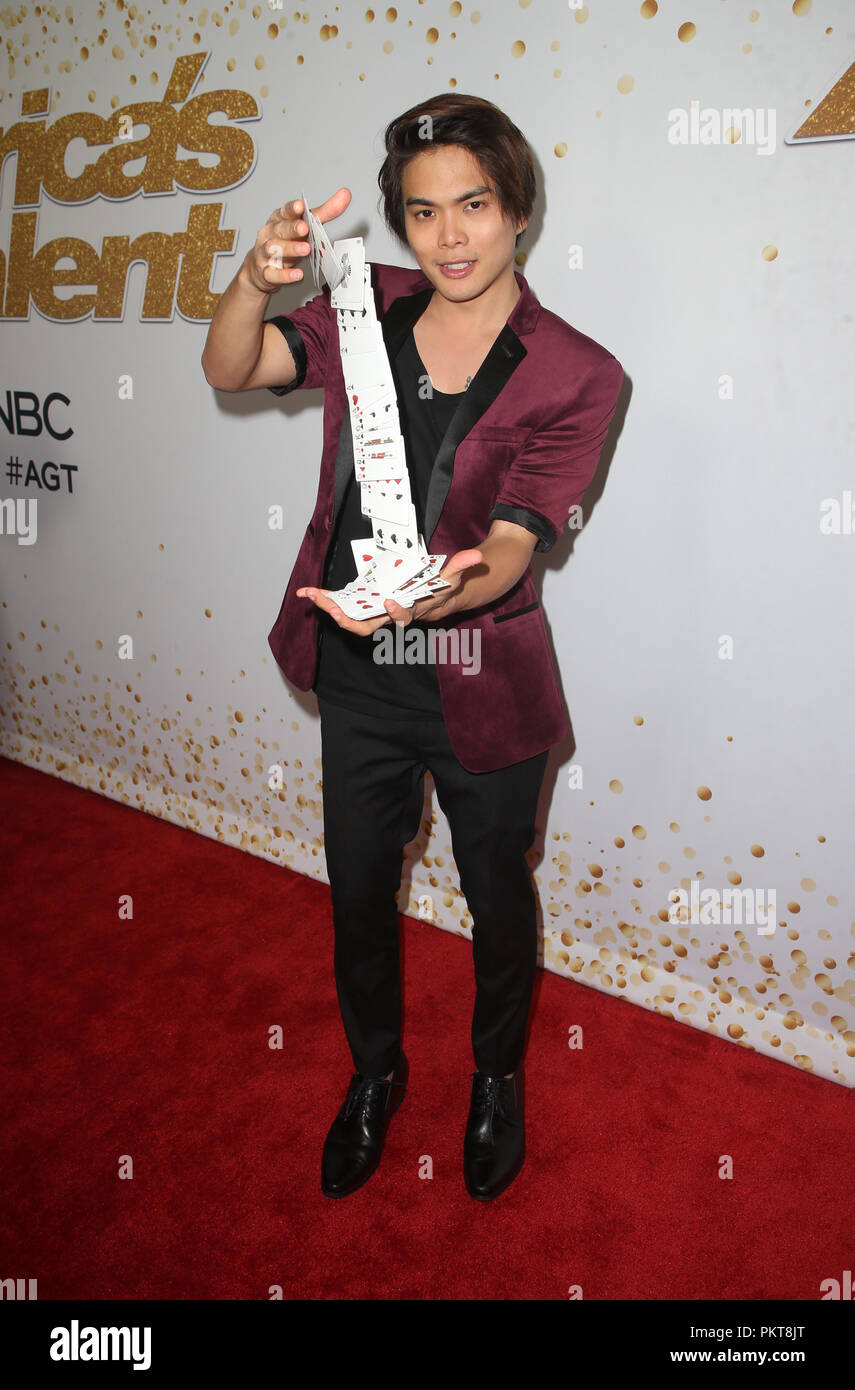 "America's Got Talent" Season 13 Live Show Red Carpet Featuring: Shin ...