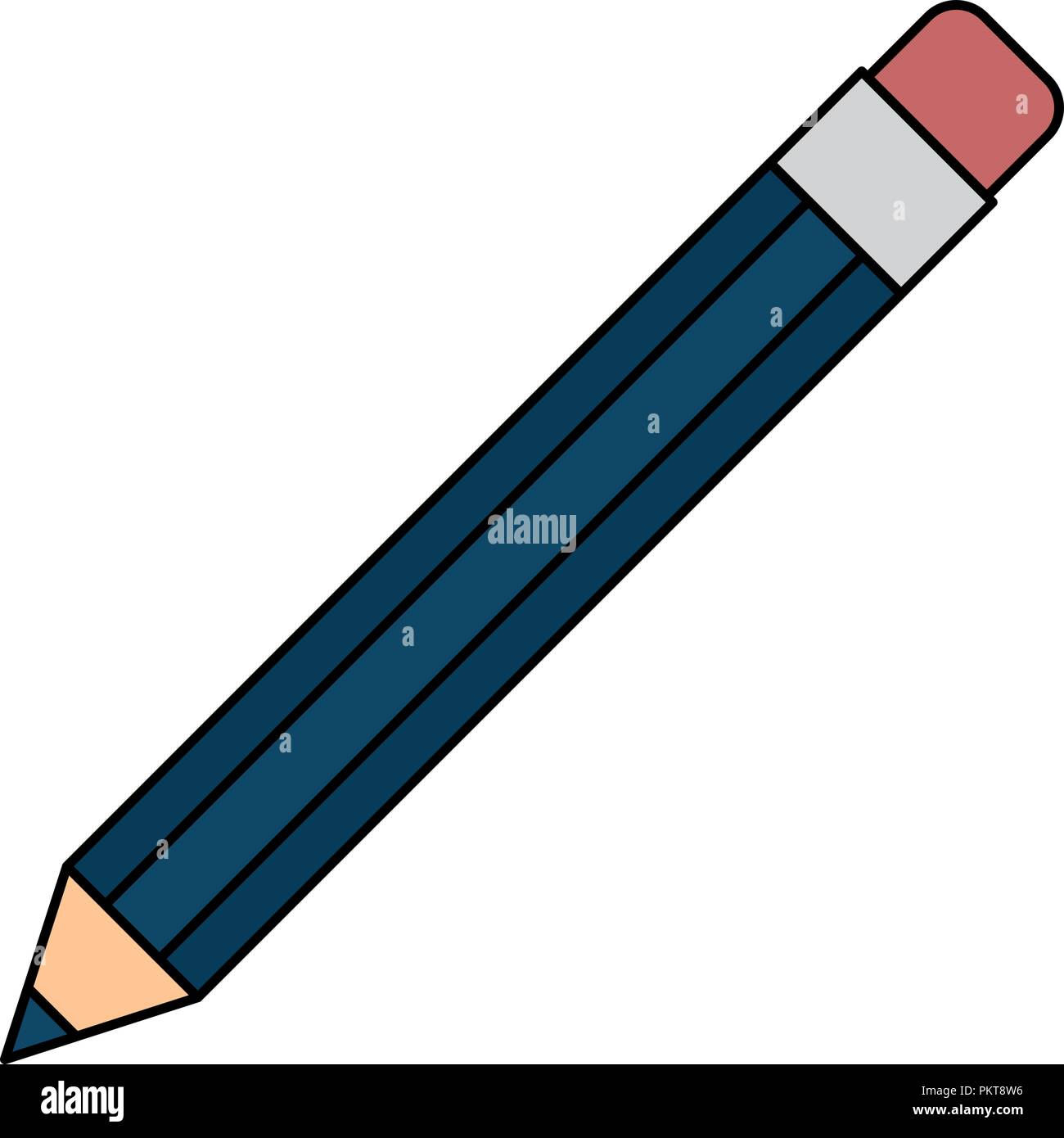 pencil write isolated icon Stock Vector Image & Art - Alamy
