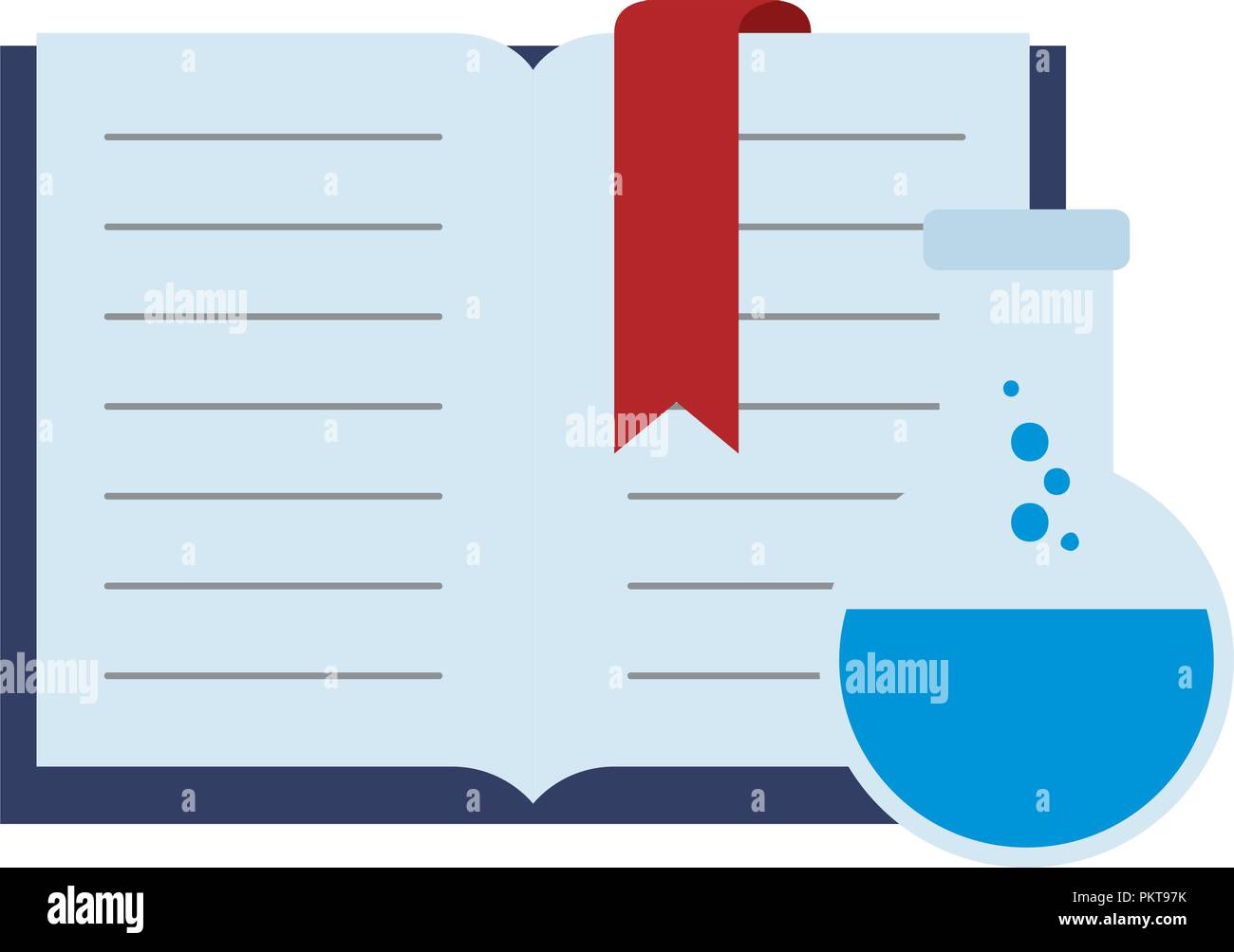 text book with tube test Stock Vector Image & Art - Alamy