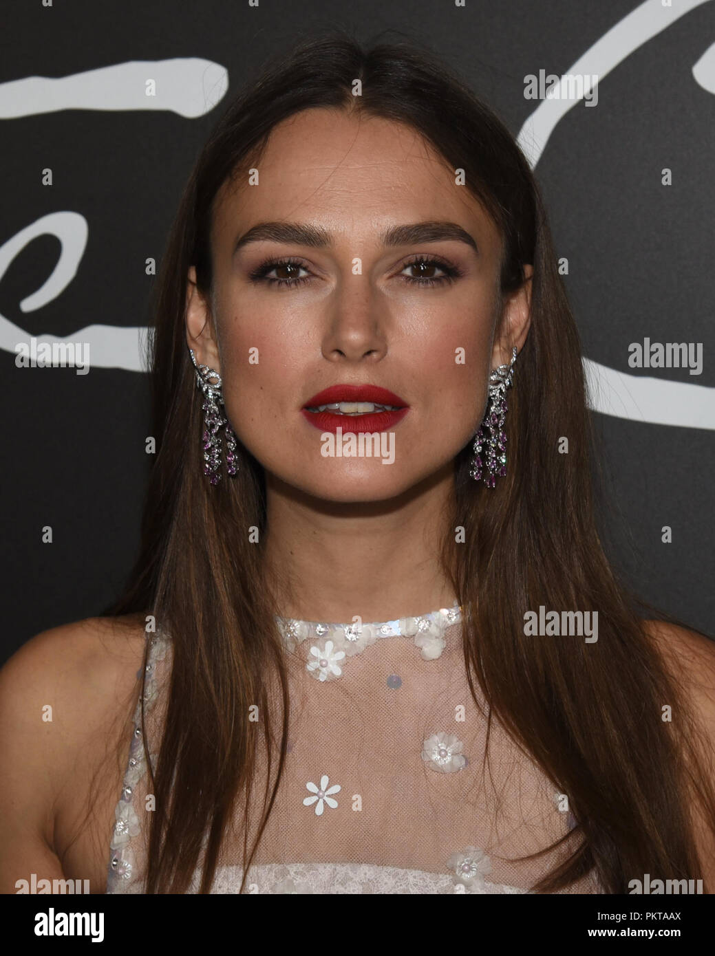 Beverly Hills, California, USA. 14th Sep, 2018. KEIRA KNIGHTLEY attends ...