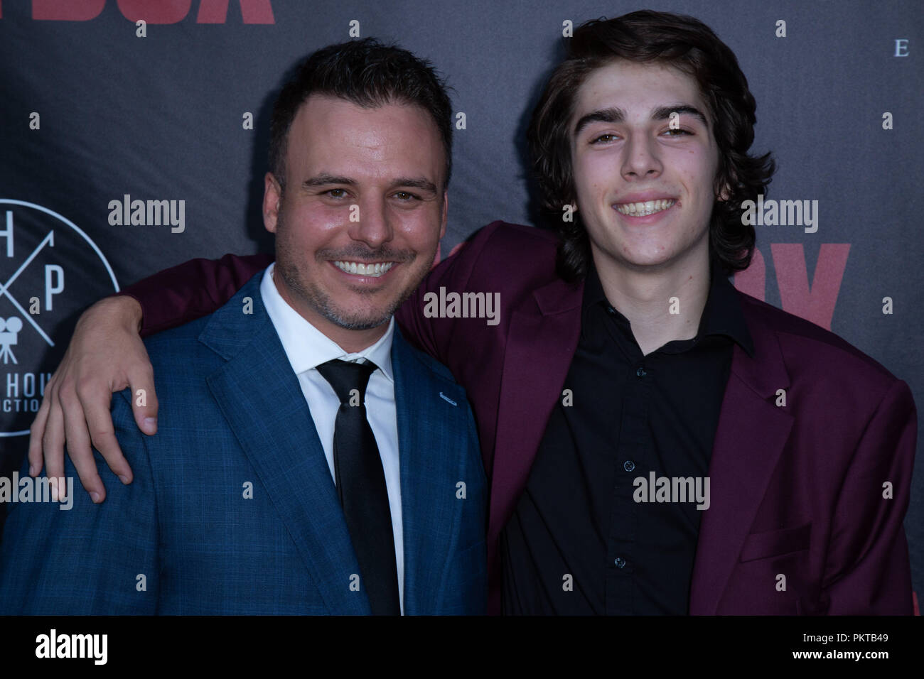 North Hollywood, USA. 12th Sep, 2018. Tom Nagel and Drake Jacobson ...