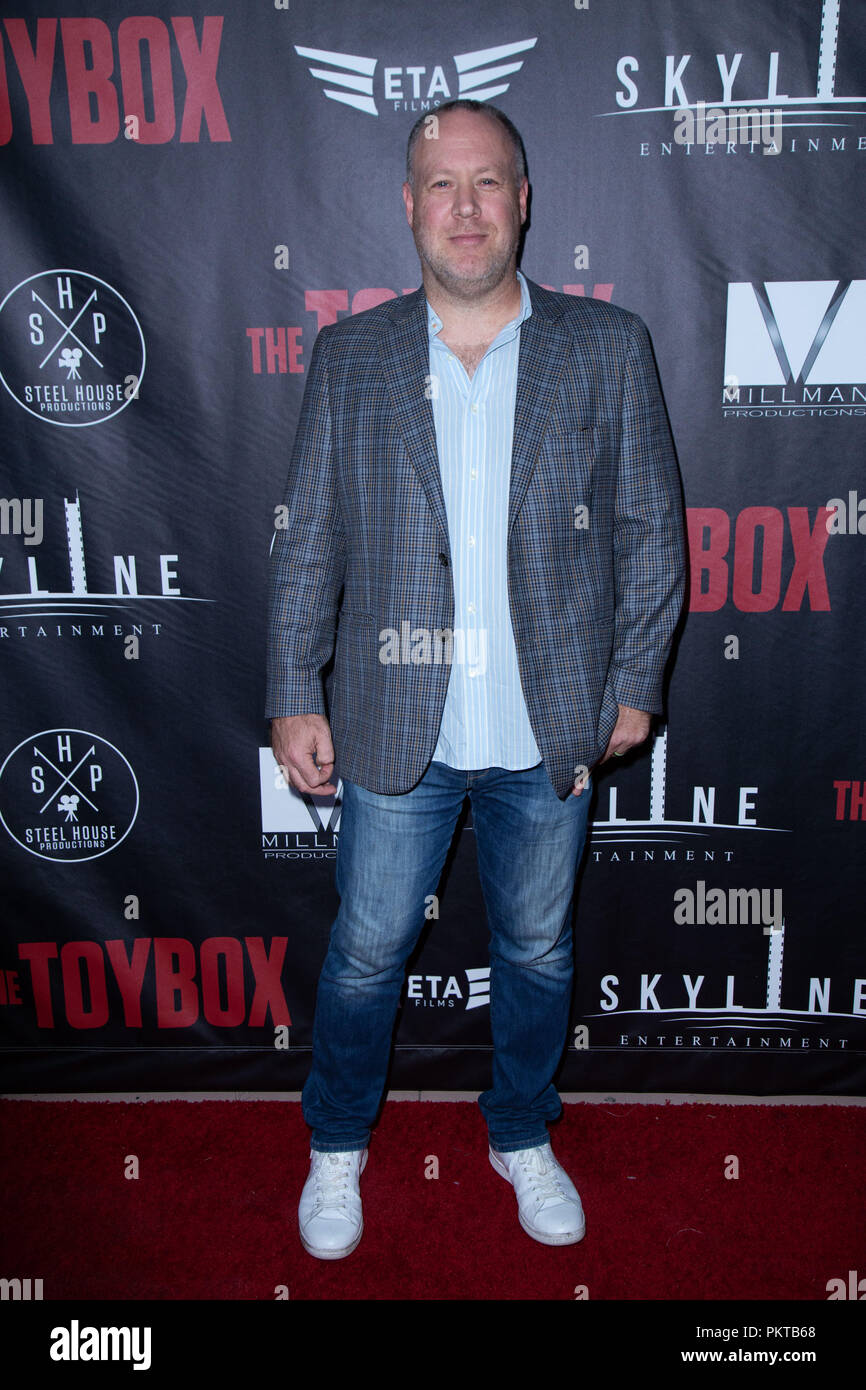 North Hollywood, USA. 12th Sep, 2018. Eric Brenner attends the Premiere of "The ToyBox" at ...