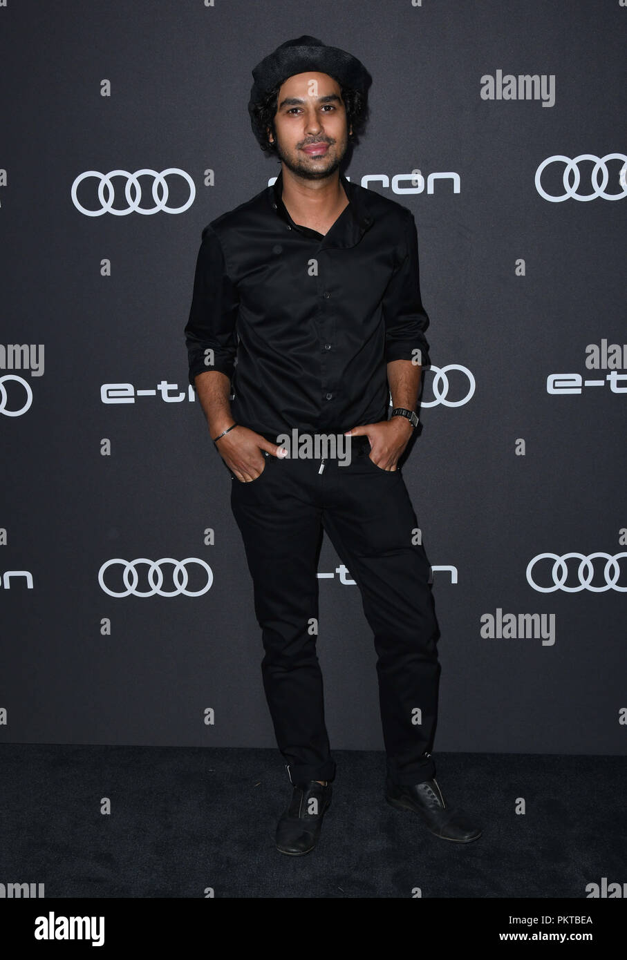 14 September 2018 - West Hollywood, California - Kunal Mayyar. Audi ...