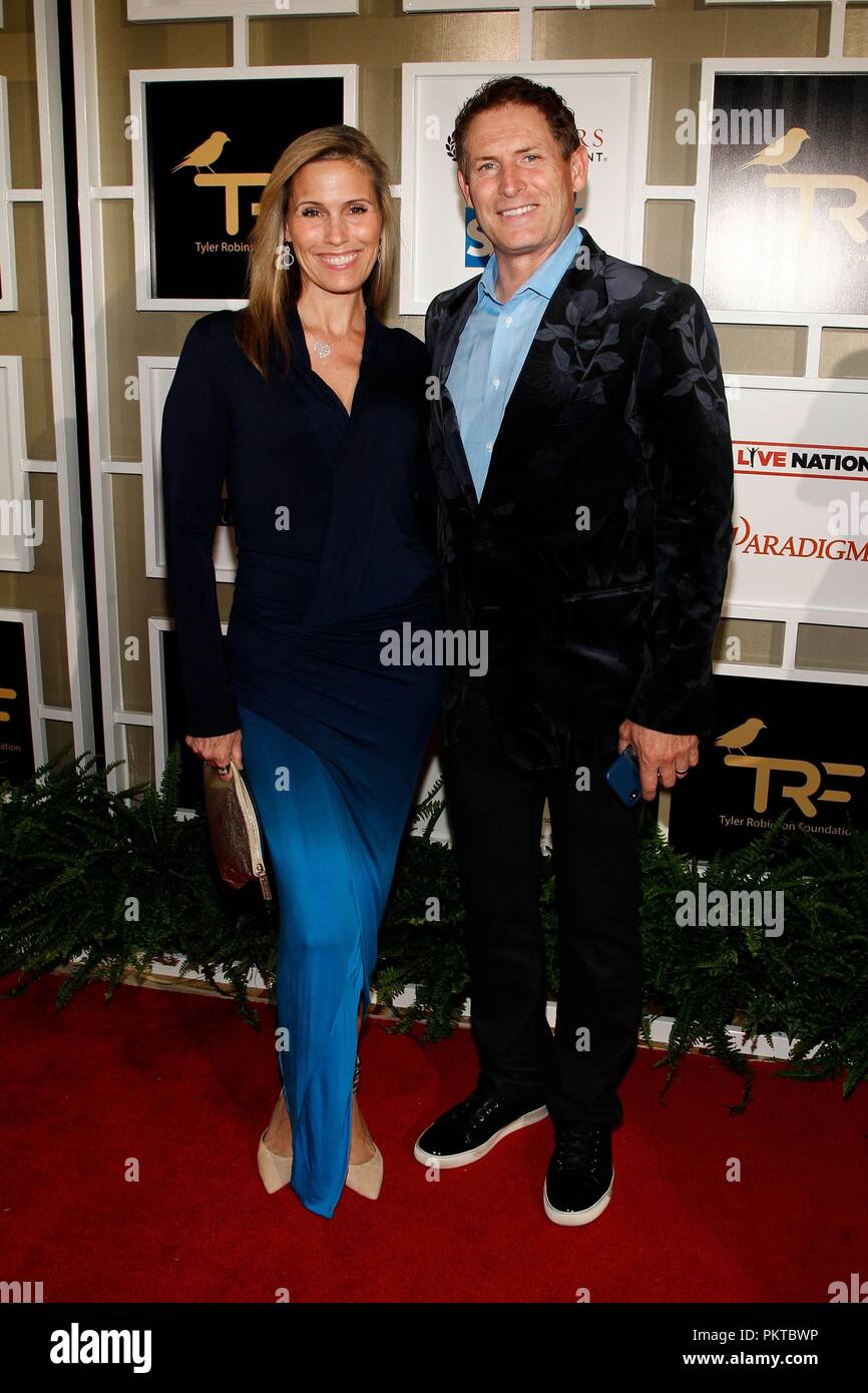 Las Vegas, NV, USA. 14th Sep, 2018. Barb Young, Steve Young at arrivals for The Rise Up Gala to ...