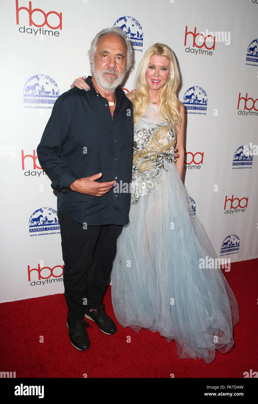 LOS ANGELES, CA - SEPTEMBER 14: Tommy Chong, Tara Reid, at the 2018 ...