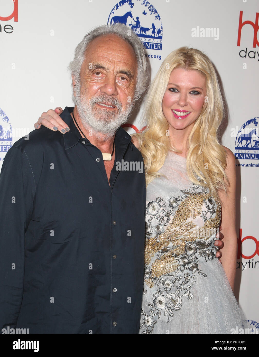 LOS ANGELES, CA - SEPTEMBER 14: Tommy Chong, Tara Reid, at the 2018 ...