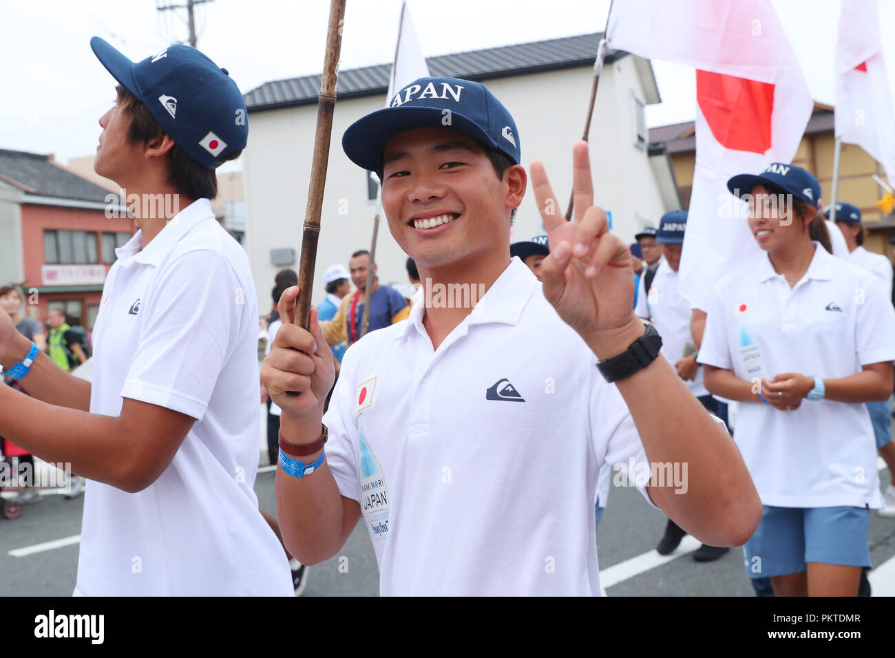 Aichi, Japan. 15th Sep, 2018. Hiroto Ohara (JPN) Surfing : ISA World ...