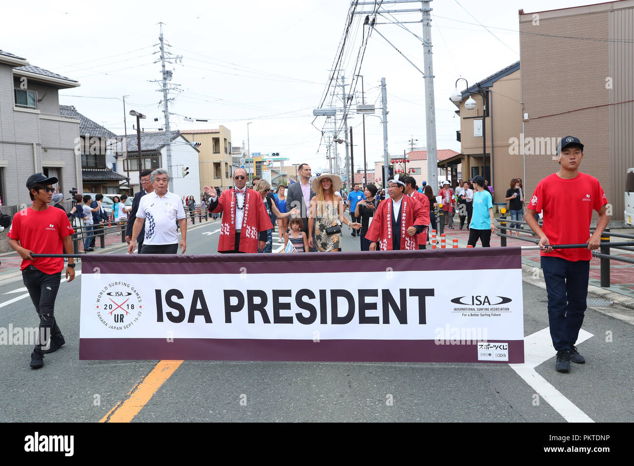 Aichi, Japan. 15th Sep, 2018. General view Surfing : ISA World Surfing ...