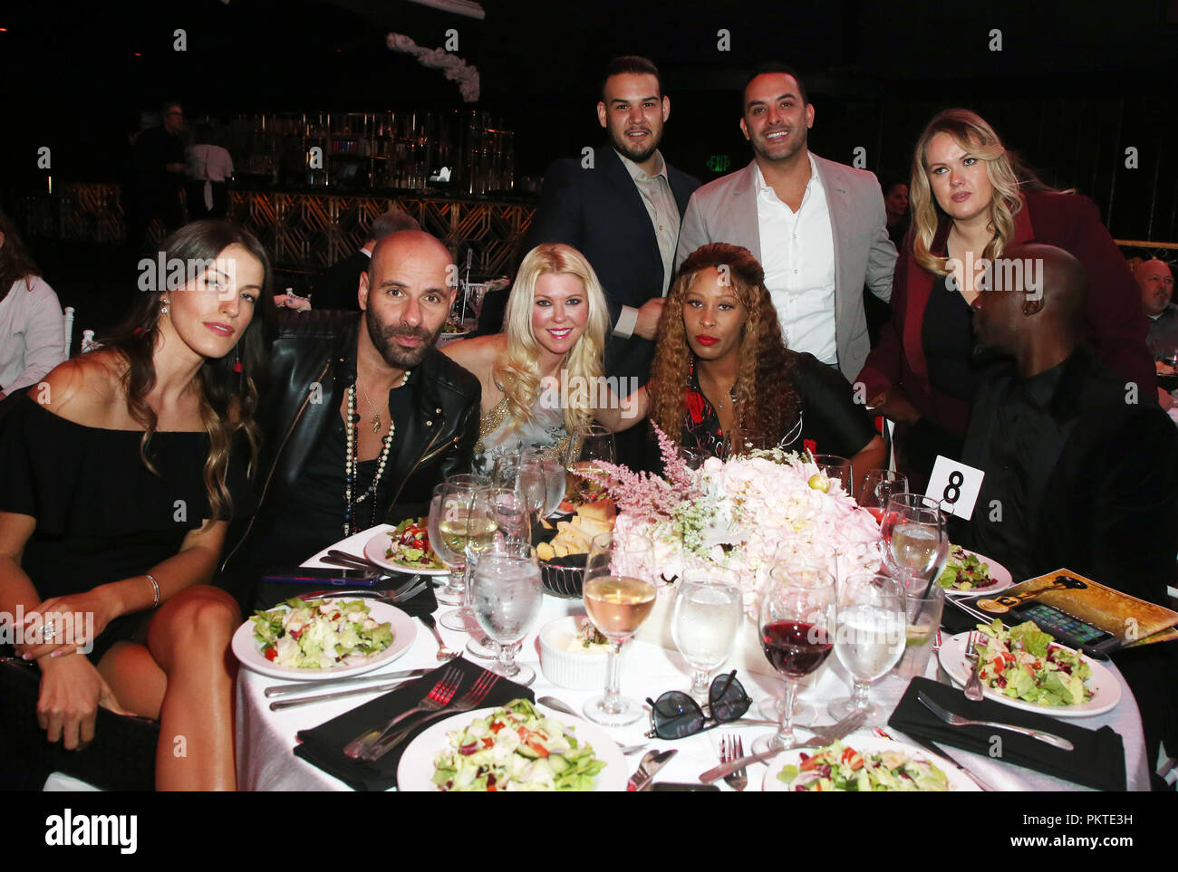 LOS ANGELES, CA - SEPTEMBER 14: Claude Baruk, Tara Reid, Dianne Degnan ...