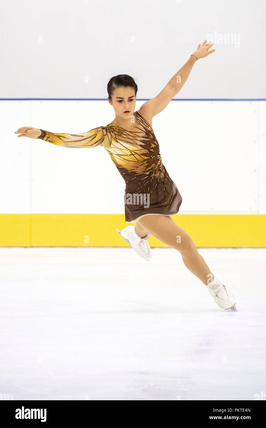 Ivett Toth (HUN), SEPTEMBER 14, 2018 - Figure Skating : Lombardia ...