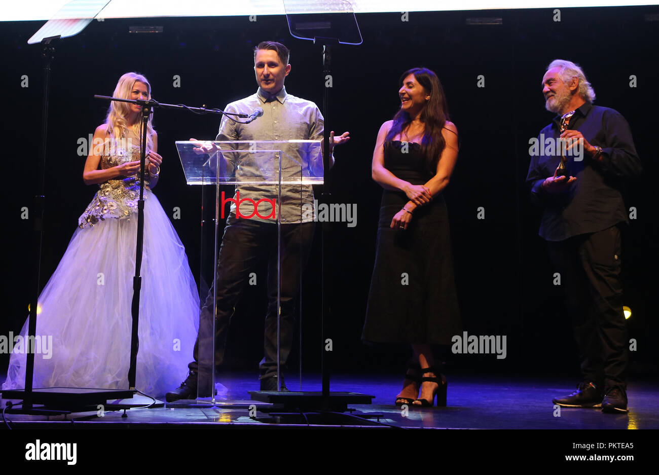LOS ANGELES, CA - SEPTEMBER 14: Tara Reid, Scott Campbell, Tommy Chong ...