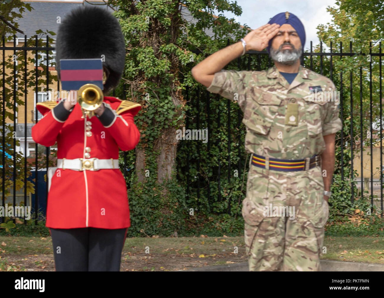 London 15th September 2018 UK Army open day to mark annual Saragarhi ...