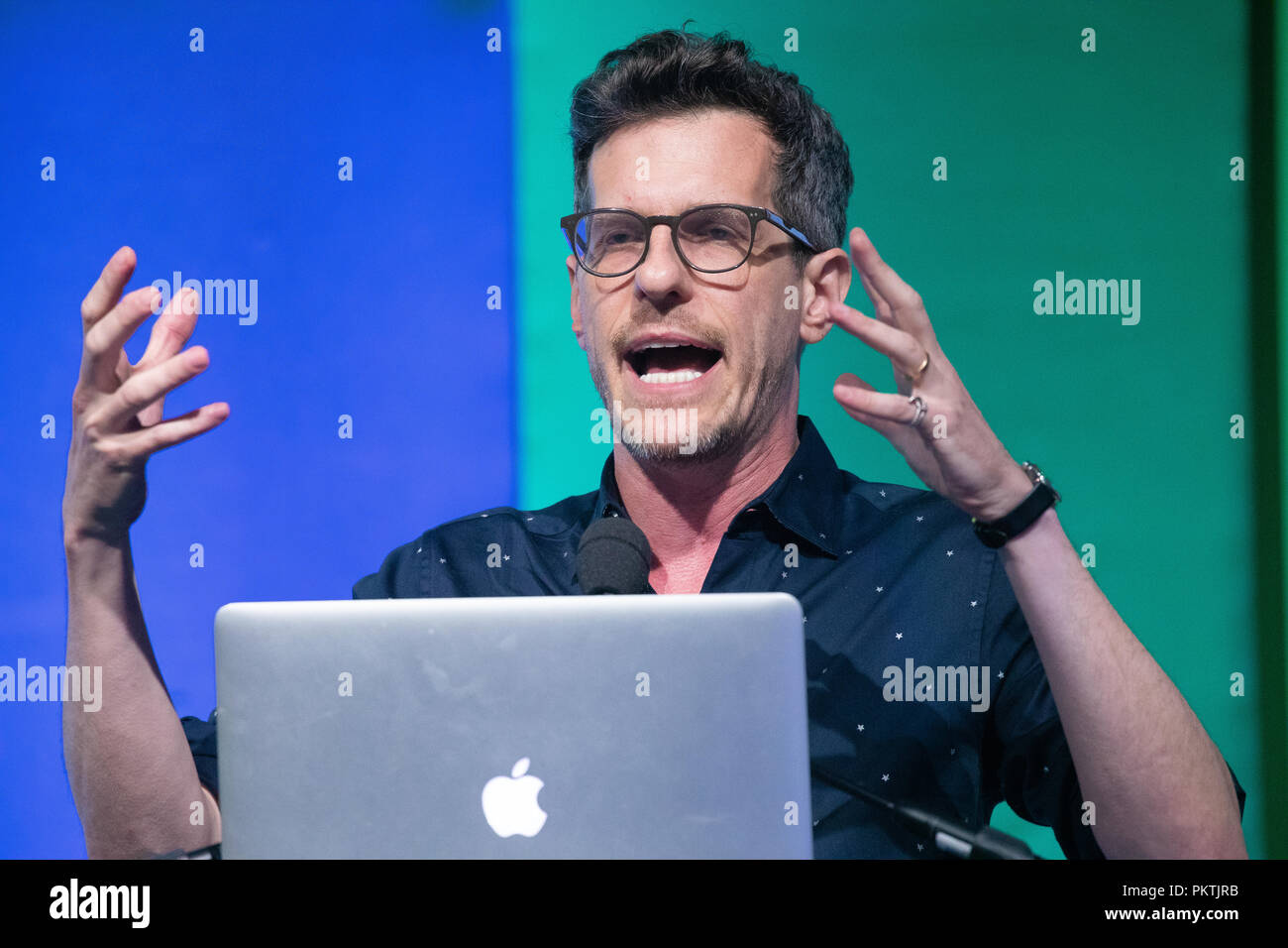 Harry Potter artist Brian Selznick speaks at the 18th annual Library of ...