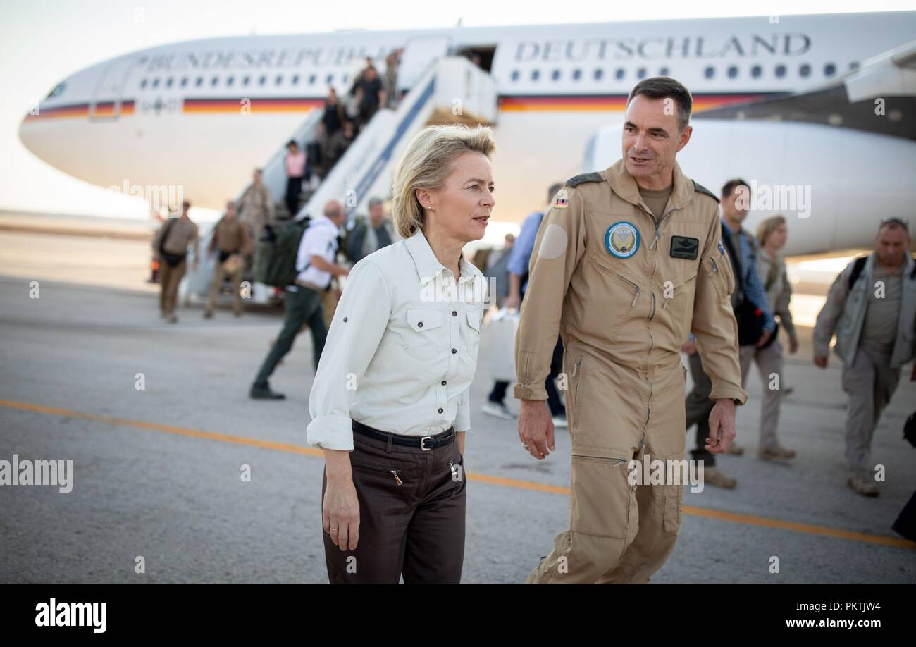 Azraq, Jordan. 15th Sep, 2018. 15 September 2018, Germany, Azraq ...