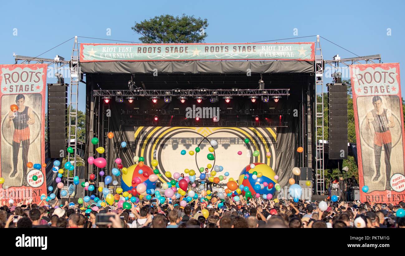 September 14, 2018 - Chicago, Illinois, U.S - KIM SCHIFINO and MATT ...