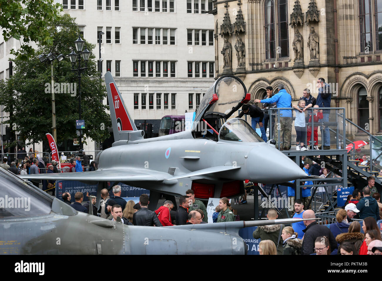 Manchester, UK. 15th Sep 2018. Hundreds of people visit the Royal Air ...