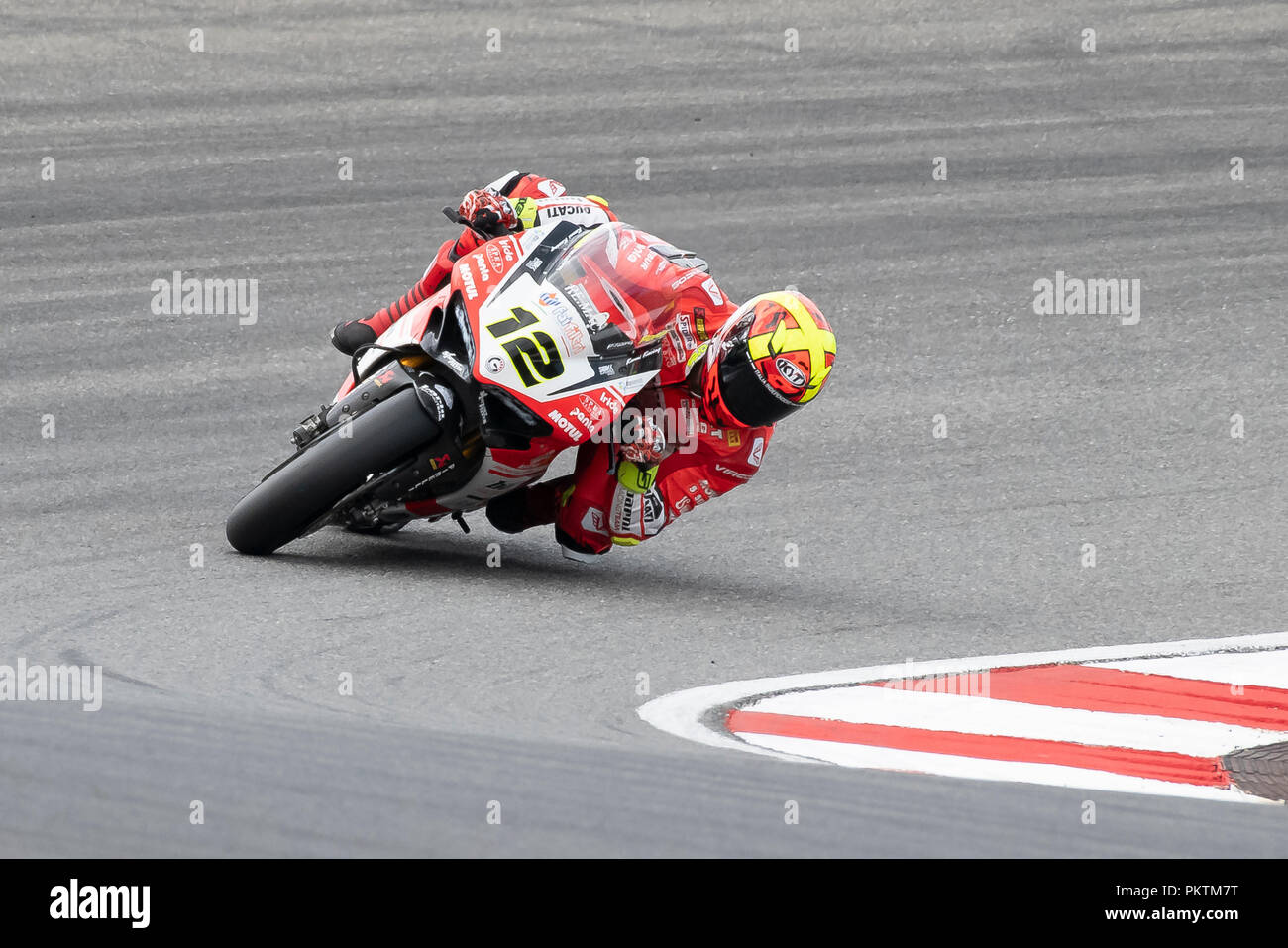 12 Xavi Fores Ducati Panigale R Barni Racing Team during the World ...
