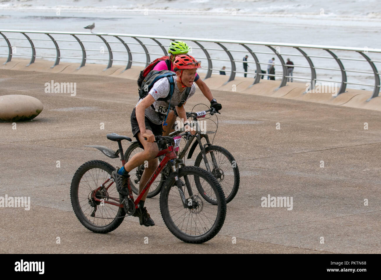 Bicycle race mud finish line hi-res stock photography and images - Alamy