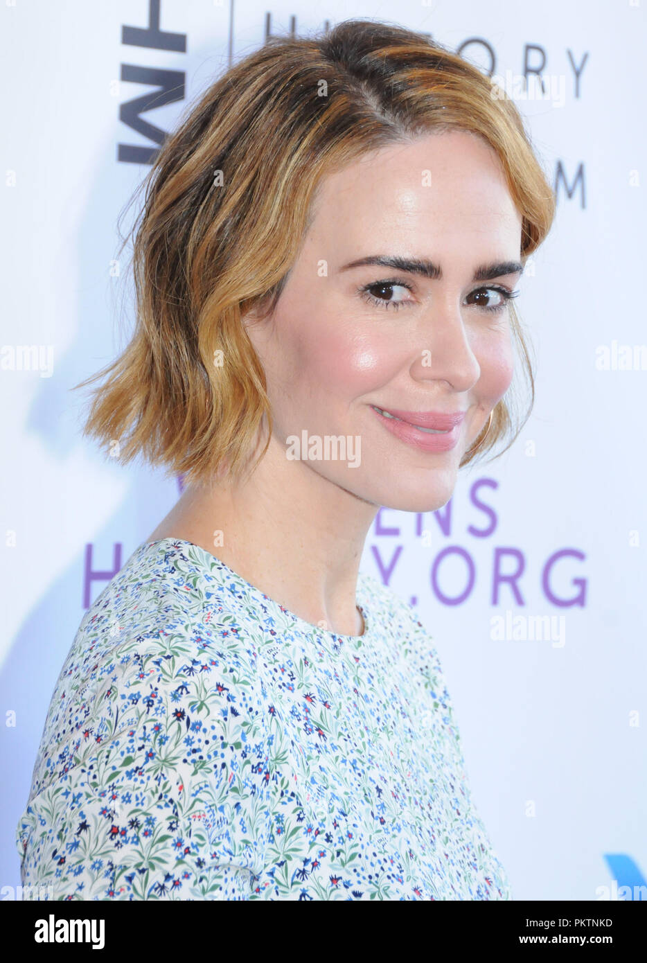 Beverly Hills, USA. 15th Sept 2018.: Actress Sarah Paulson attends ...
