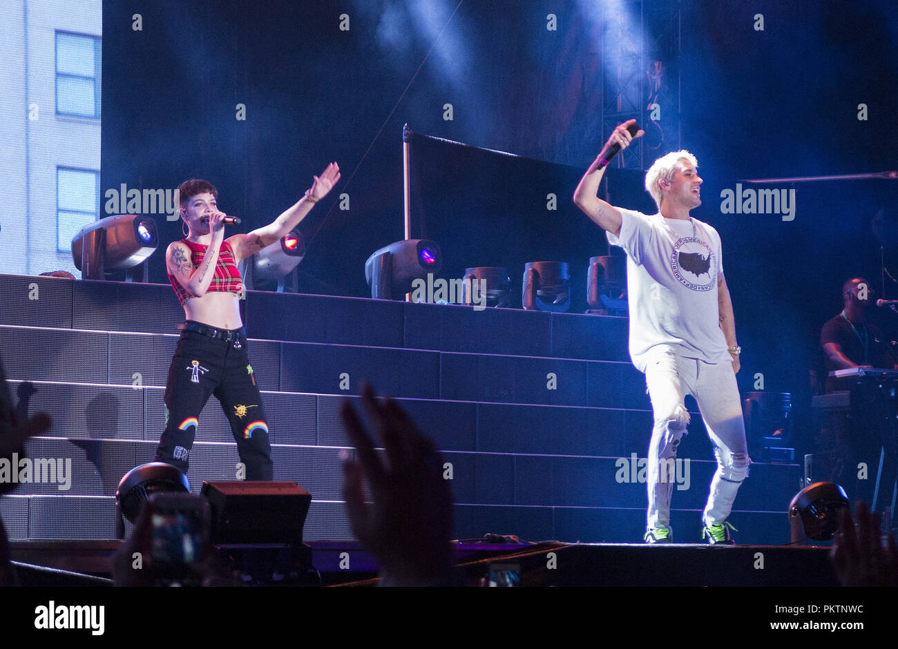 Halsey 2018 sep hi-res stock photography and images - Alamy